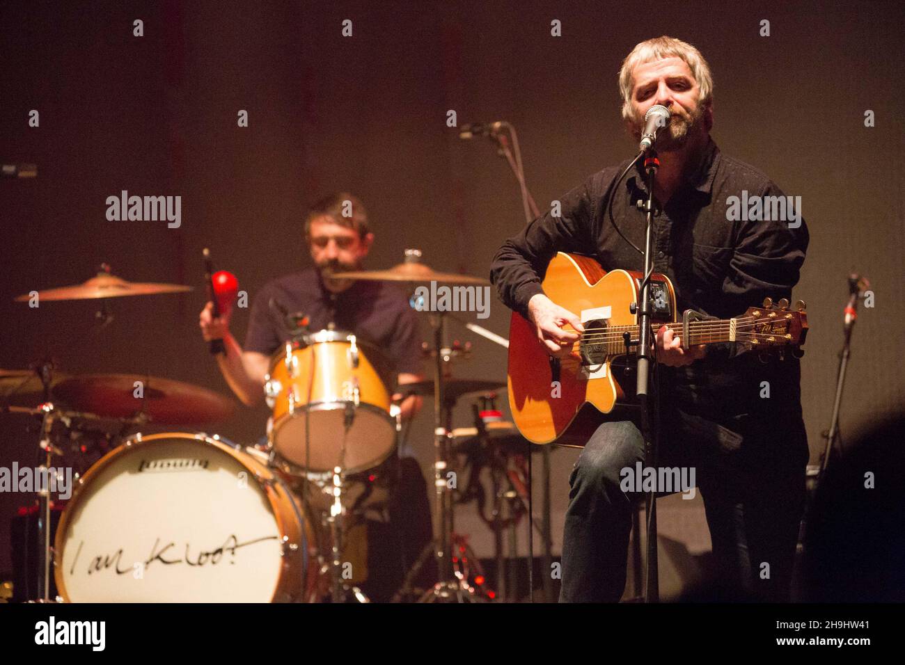 I Am Kloot live on stage at the Barbican in London Stock Photo - Alamy