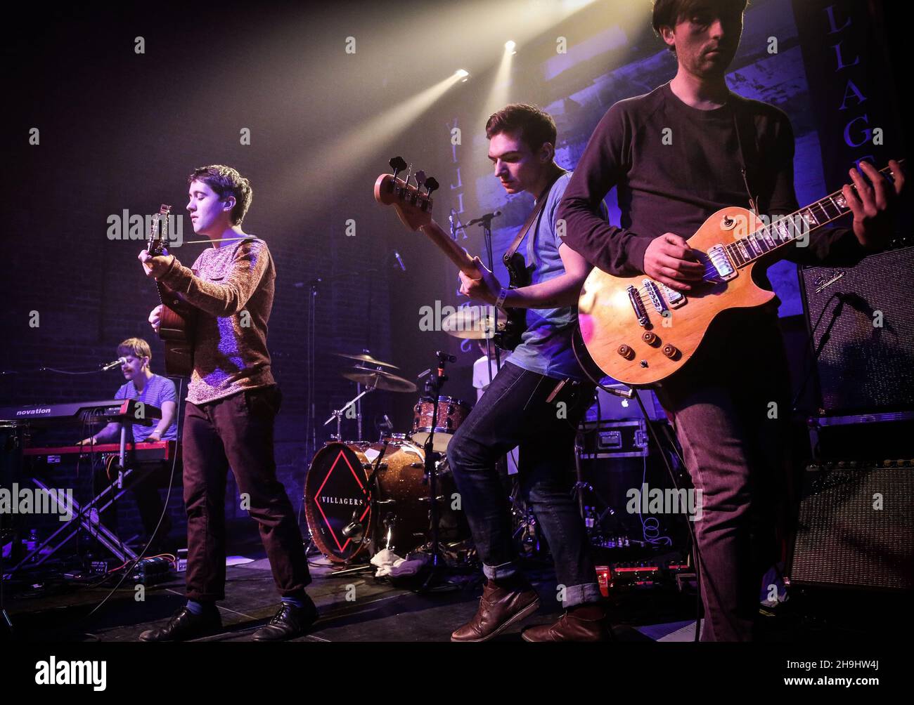 The Villagers performing live on stage at The Village Underground in ...