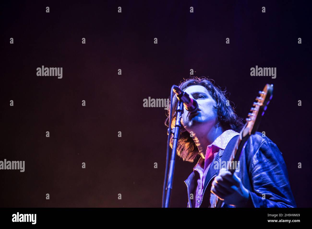Harrison Koisser of Peace live on stage at the NME Awards show at ...