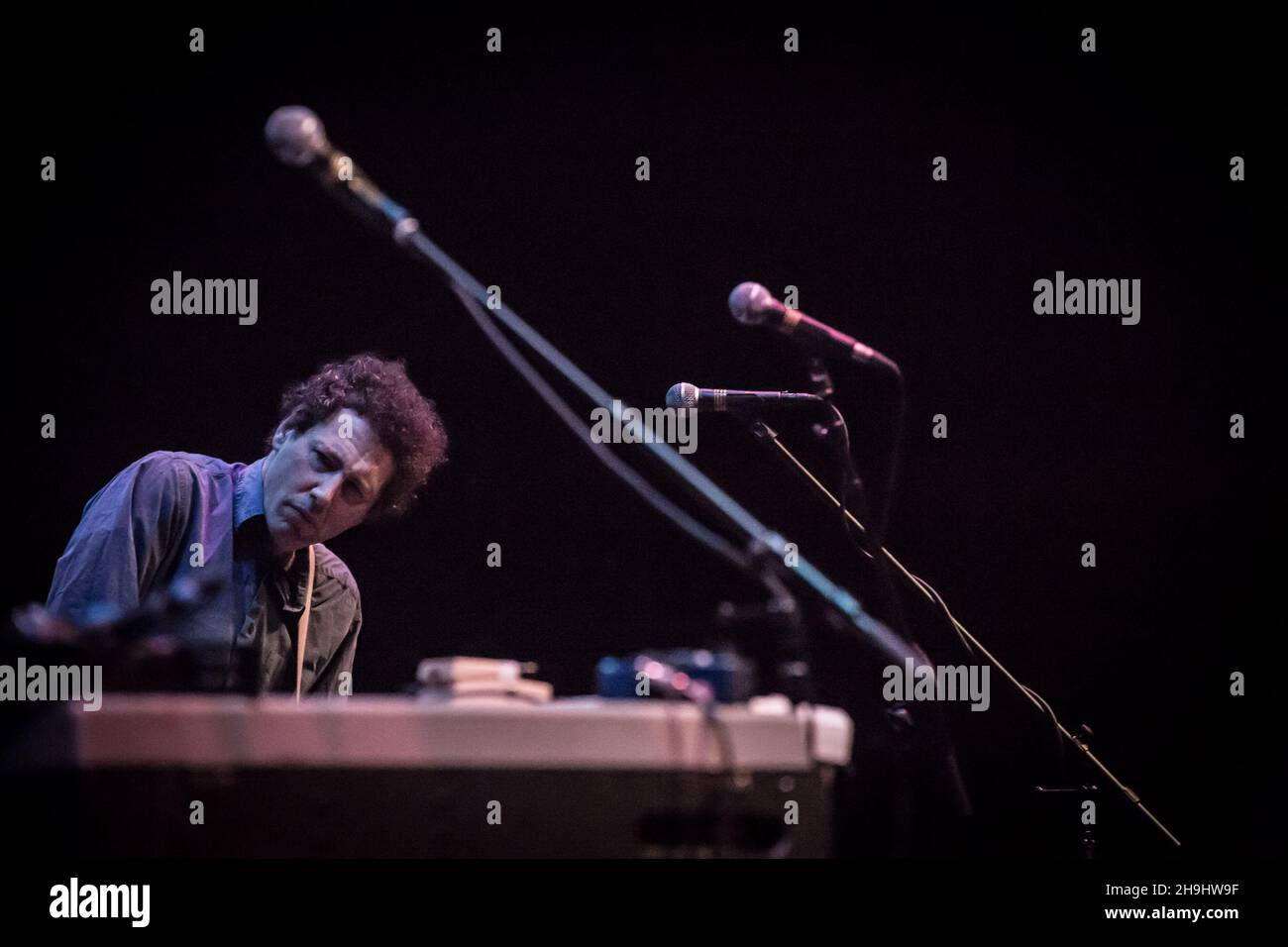 Ira Kaplan of Yo La Tengo live on stage at The Barbican in London Stock ...