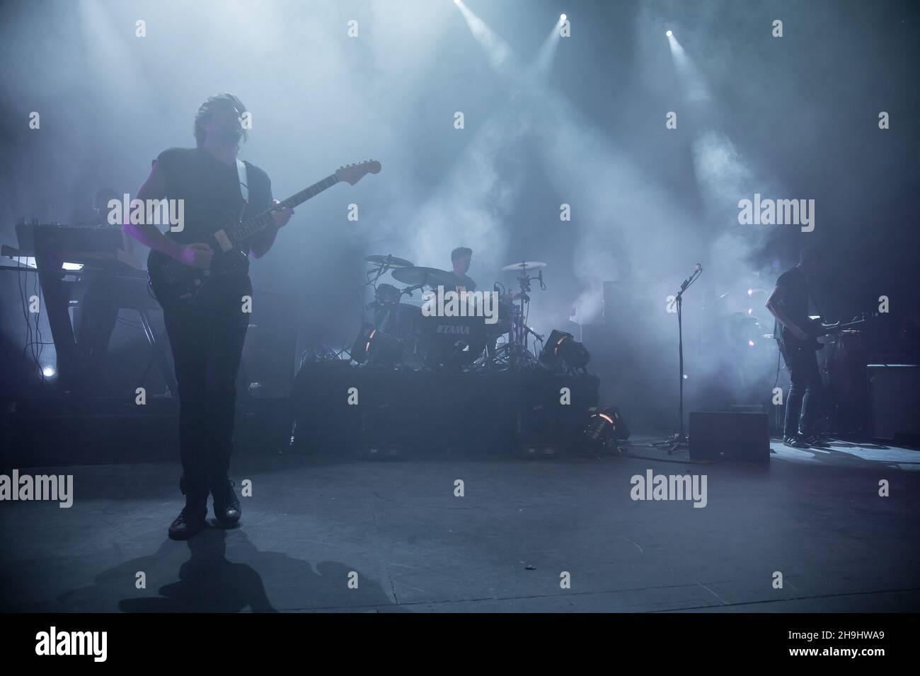 Edwin Congreave, Jimmy Smith, Jack Bevan and Walter Gervers of Foals ...