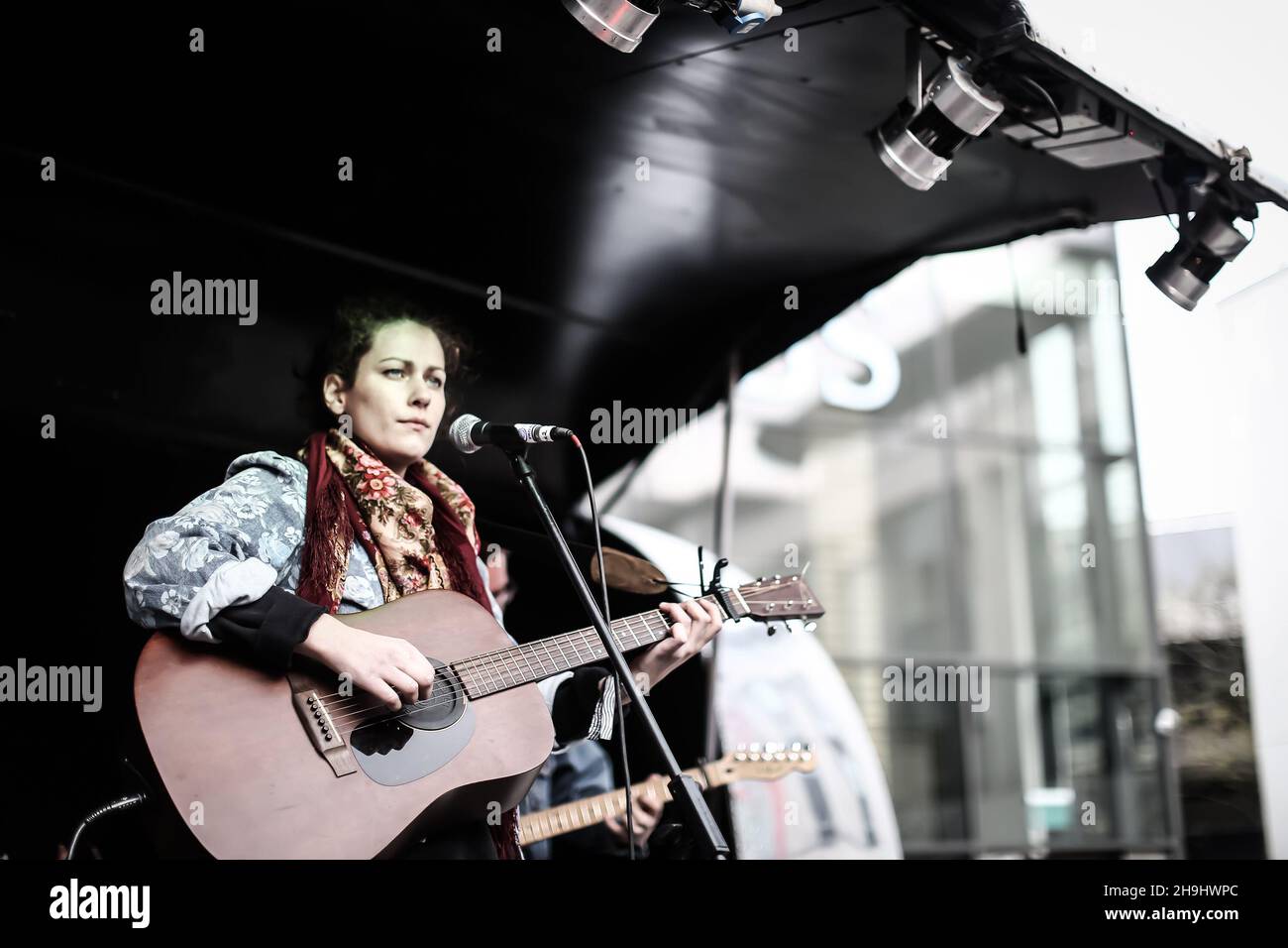 London-based Norwegian folk singer Kari Jahnsen who performs under the ...