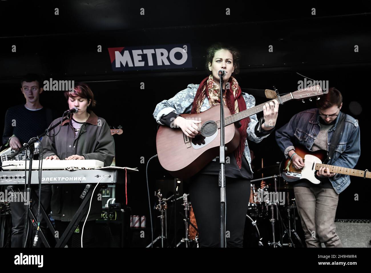 London-based Norwegian folk singer Kari Jahnsen who performs under the ...