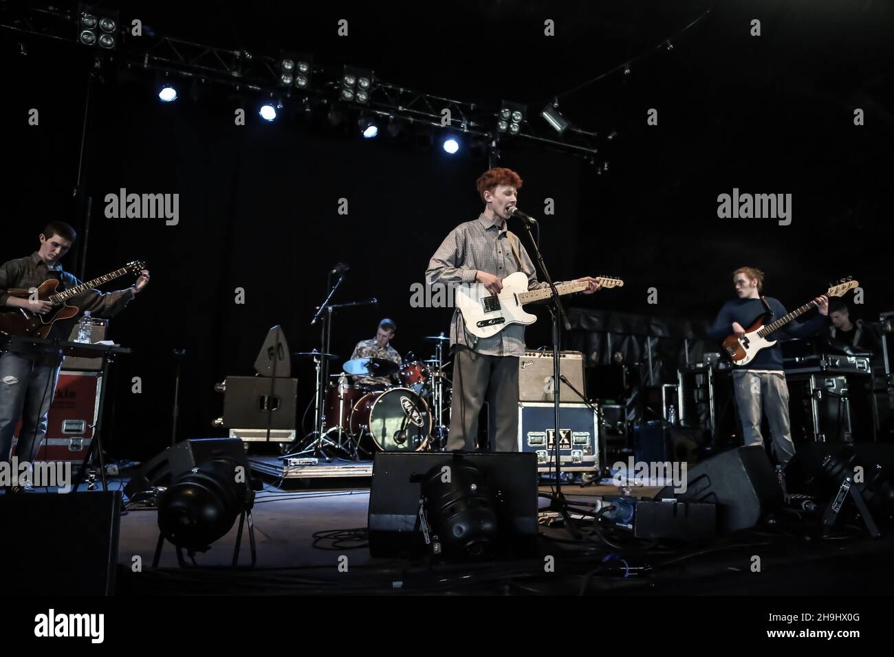 King Krule (real name Archy Marshall) performing live on stage at the ...