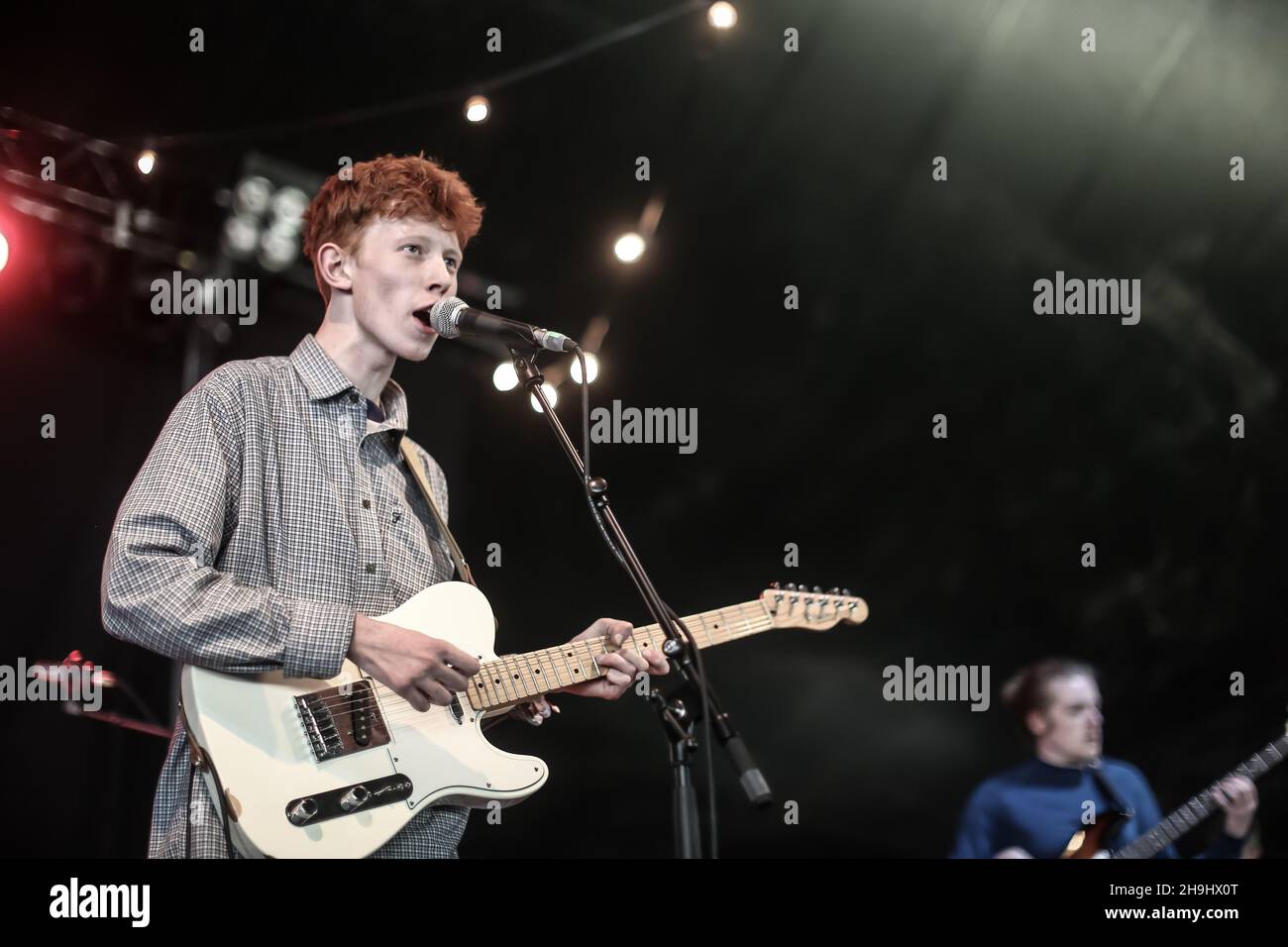 King Krule (real name Archy Marshall) performing live on stage at the ...