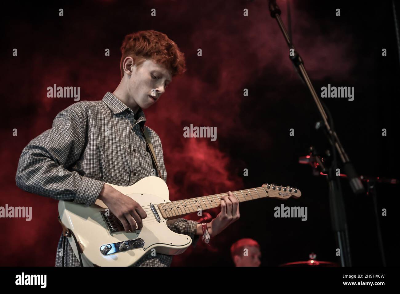 King Krule (real name Archy Marshall) performing live on stage at the ...