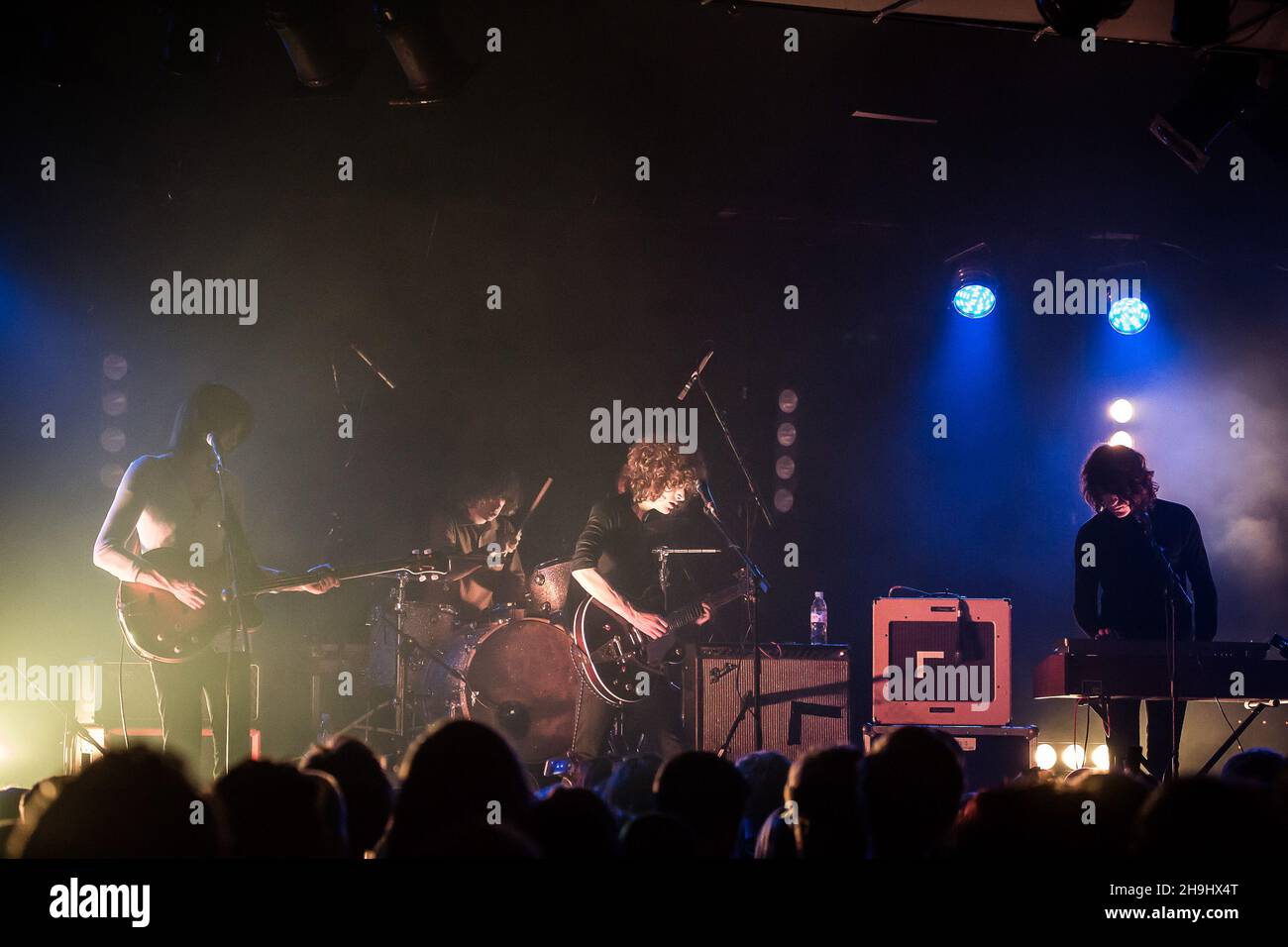 Temples live on stage of the Boston Arms in London Stock Photo - Alamy