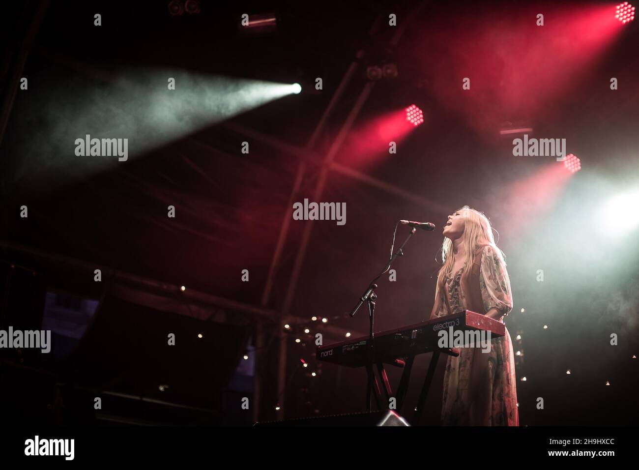 Johanna Soderberg of Swedish country sister duo First Aid Kit live on ...