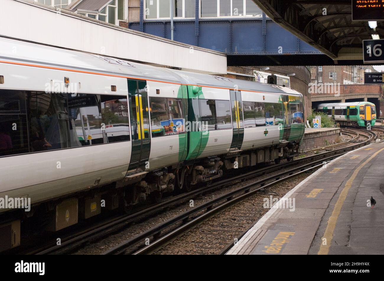 British Rail train in London UK Stock Photo - Alamy