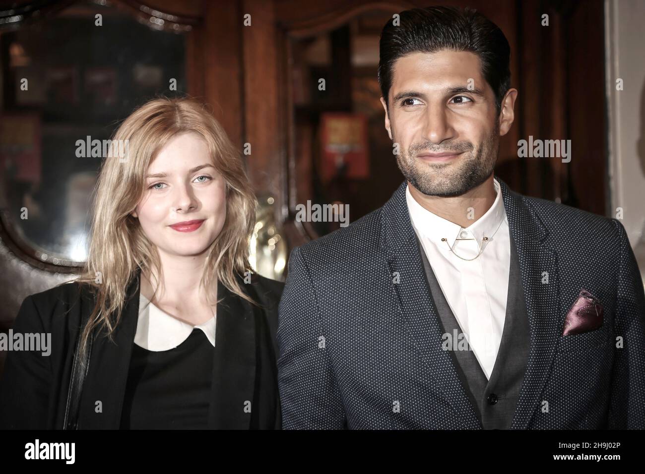 Kayvan Novak arriving for the opening night of the new cast of One Man ...