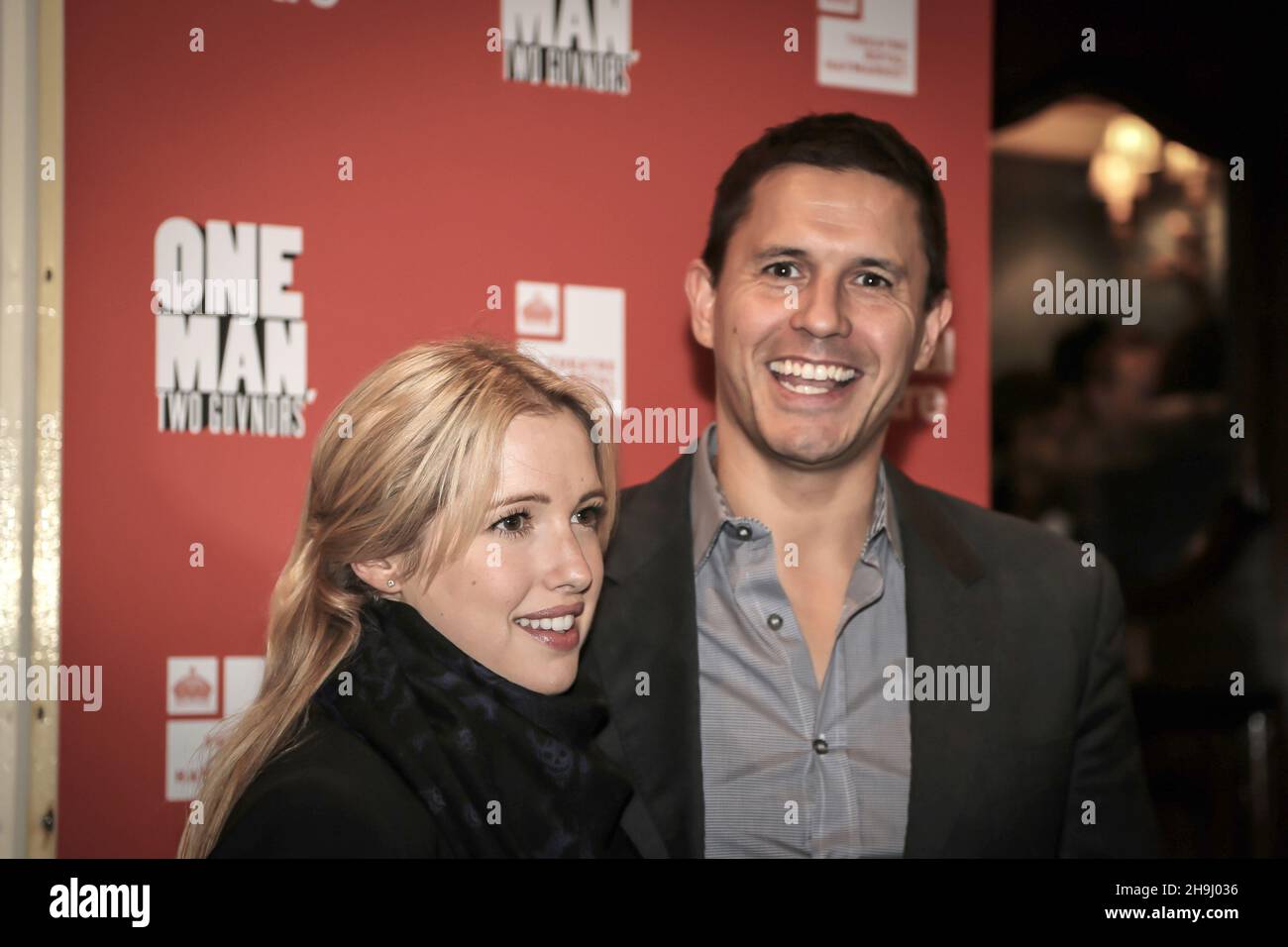 Jeremy Edwards and Lydia Metz arriving for the opening night of the new ...