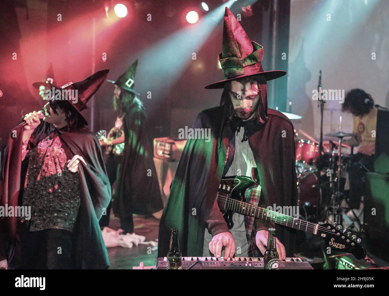 *EXCLUSIVE* The Growlers performing live on stage at Scala in London ...