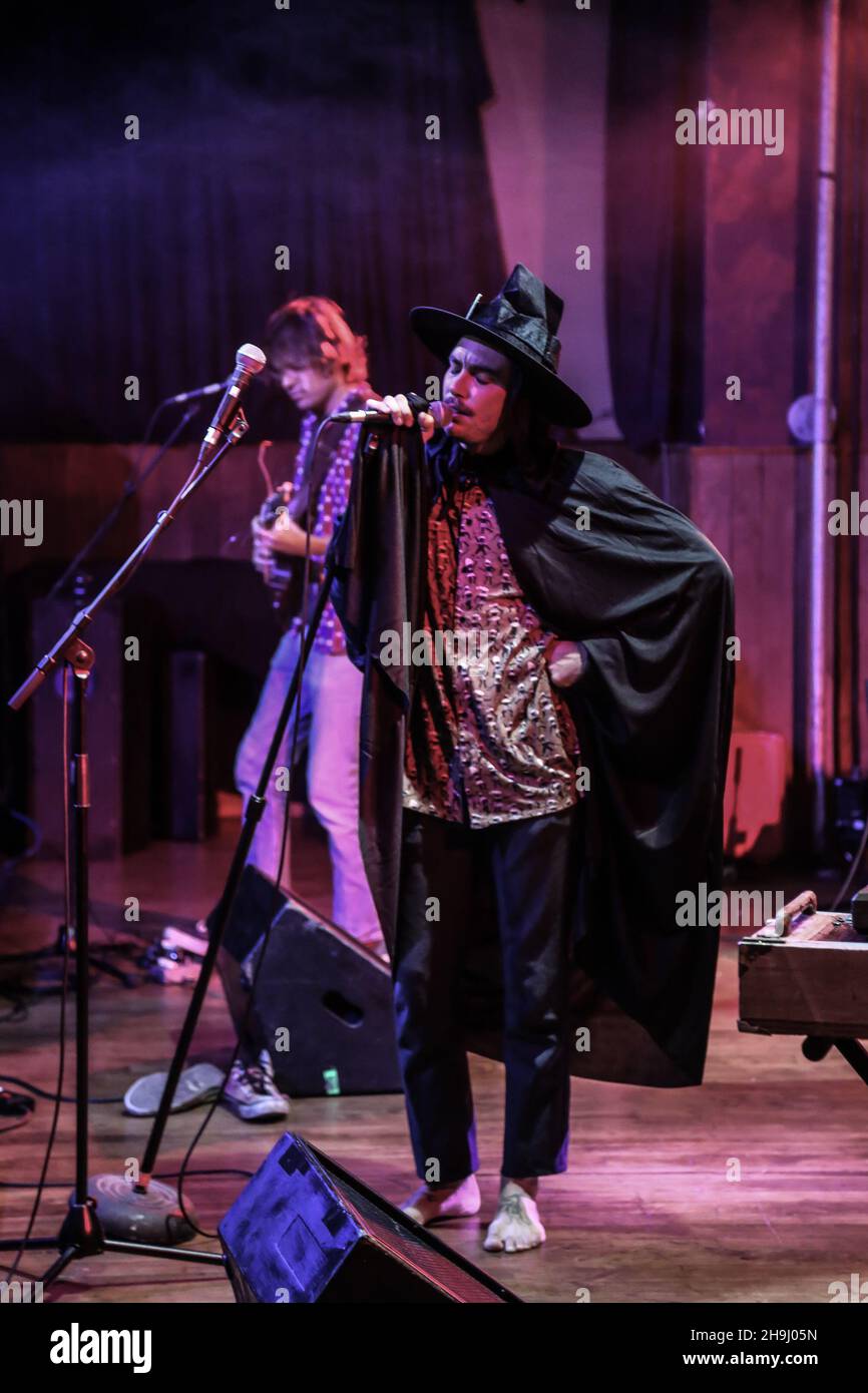 *EXCLUSIVE* The Growlers soundchecking ahead of their gig at Scala in ...