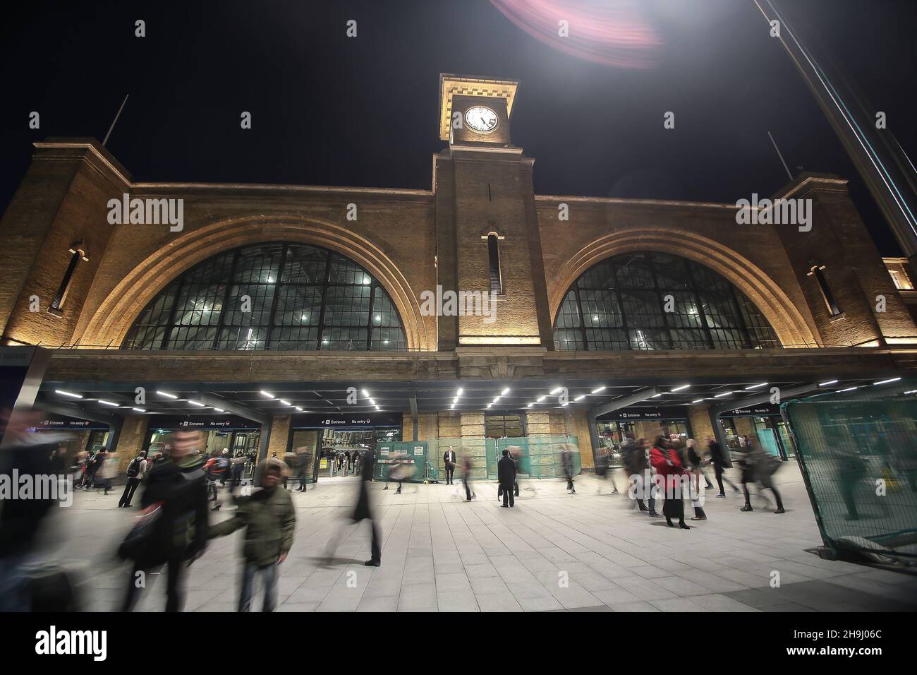 General views of Kings Cross station after its recent refurbishment ...