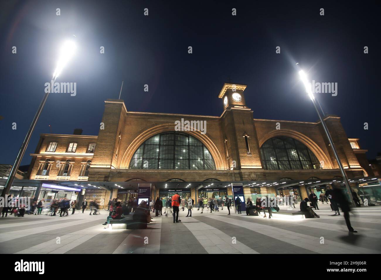 General views of Kings Cross station after its recent refurbishment ...