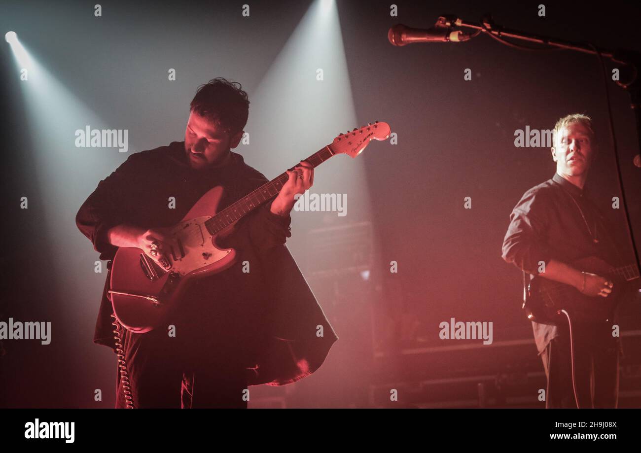 Ruban Nielson and Jake Portrait of Unknown Mortal Orchestra performing ...