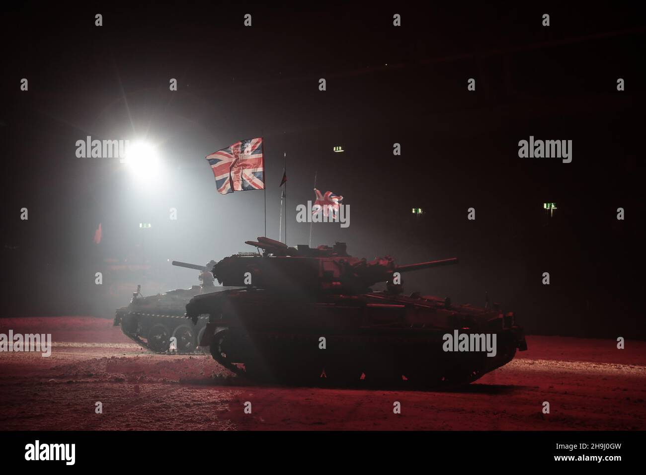 A motorised tribute to the heroes of the Battle of the Falklands with ...