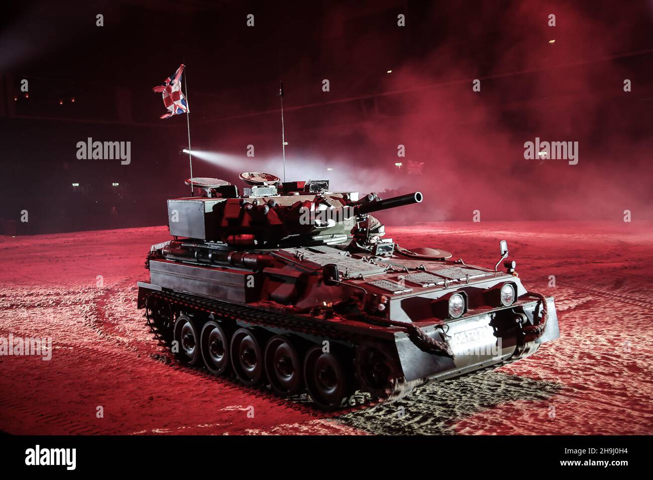 A motorised tribute to the heroes of the Battle of the Falklands with ...