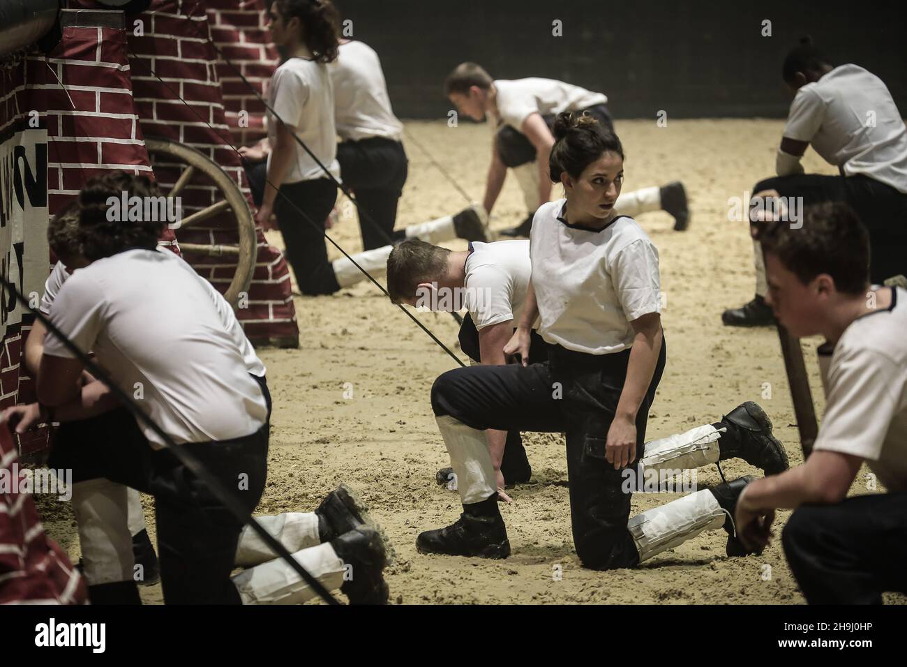 The Command Field Gun Competition with teams from Powerful and Terrible ...
