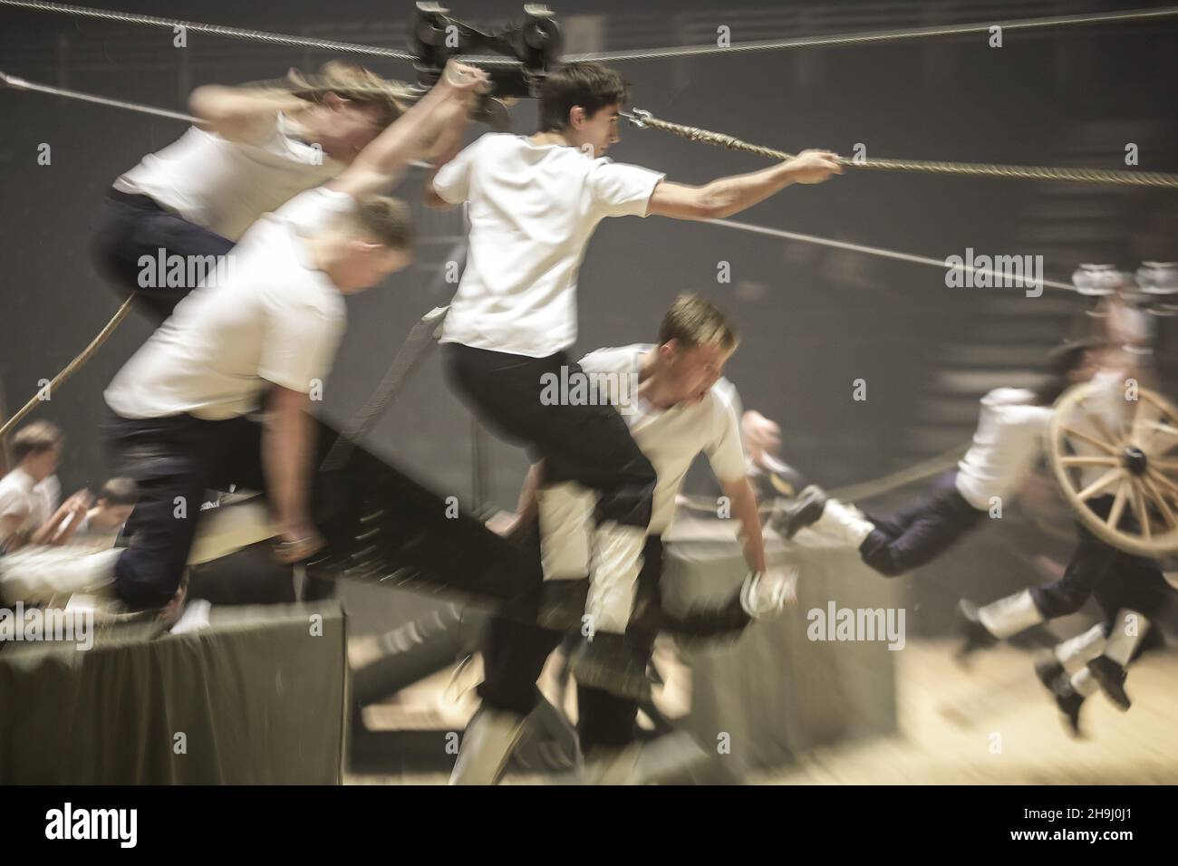 The Command Field Gun Competition with teams from Powerful and Terrible ...