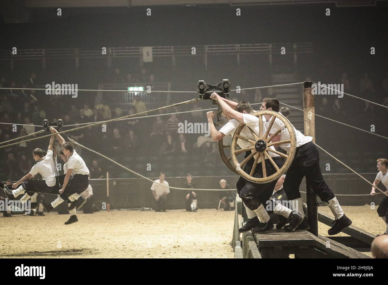 The Command Field Gun Competition with teams from Powerful and Terrible ...