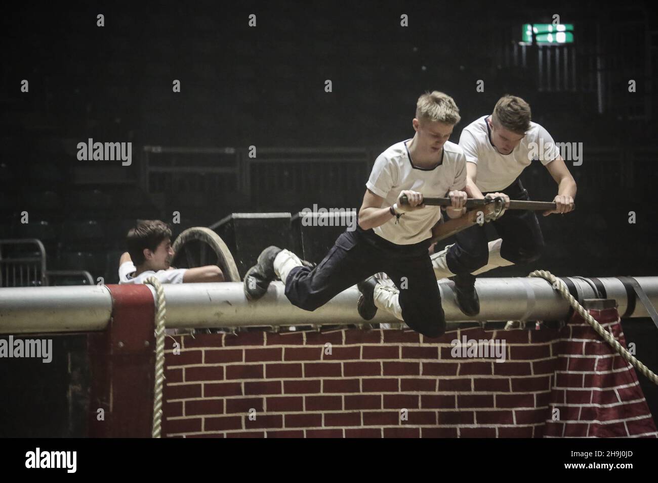 The Command Field Gun Competition with teams from Powerful and Terrible ...
