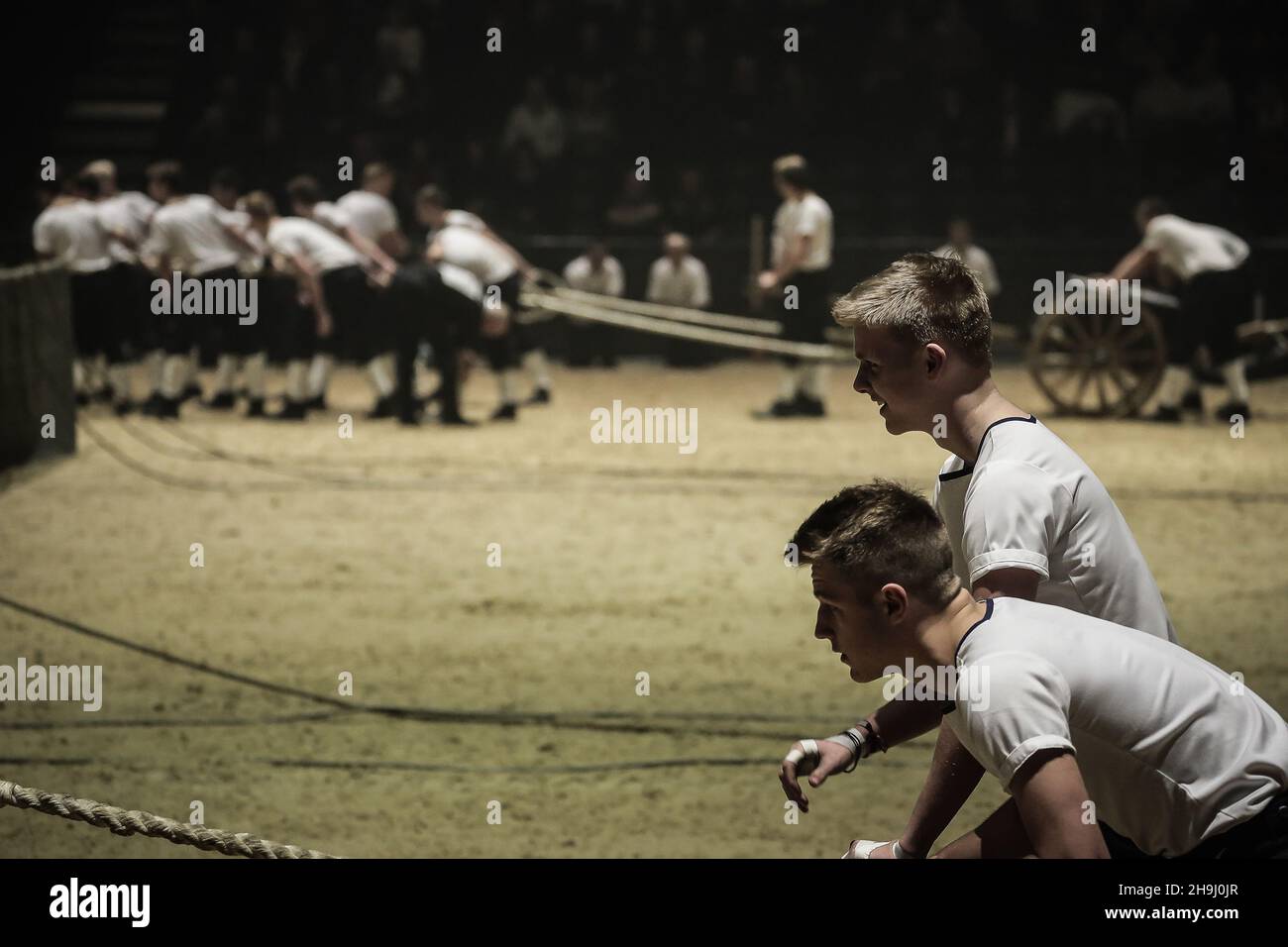 The Command Field Gun Competition with teams from Powerful and Terrible ...
