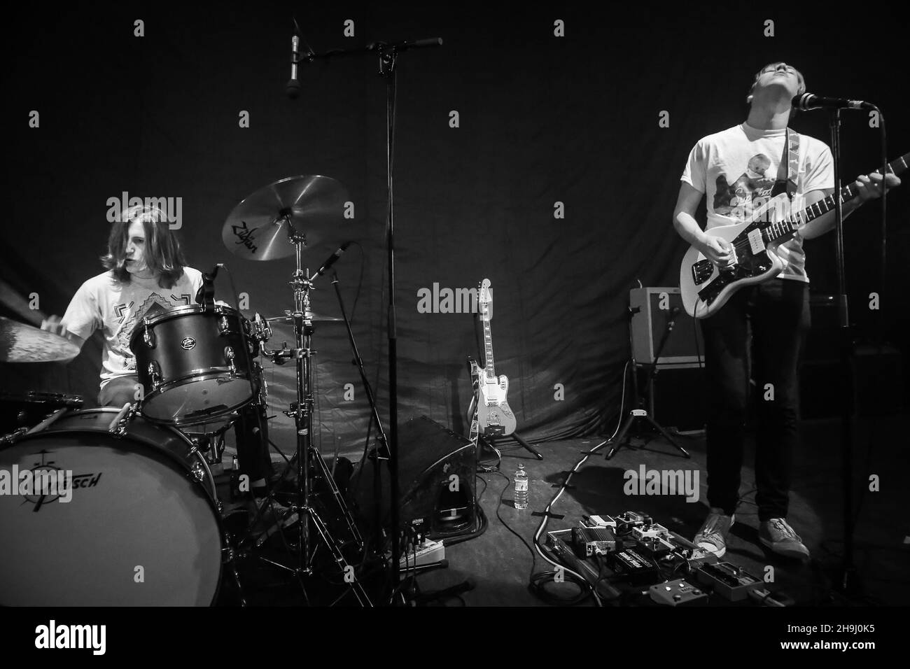 Drenge live in concert at Shepherds Bush O2 in London Stock Photo - Alamy