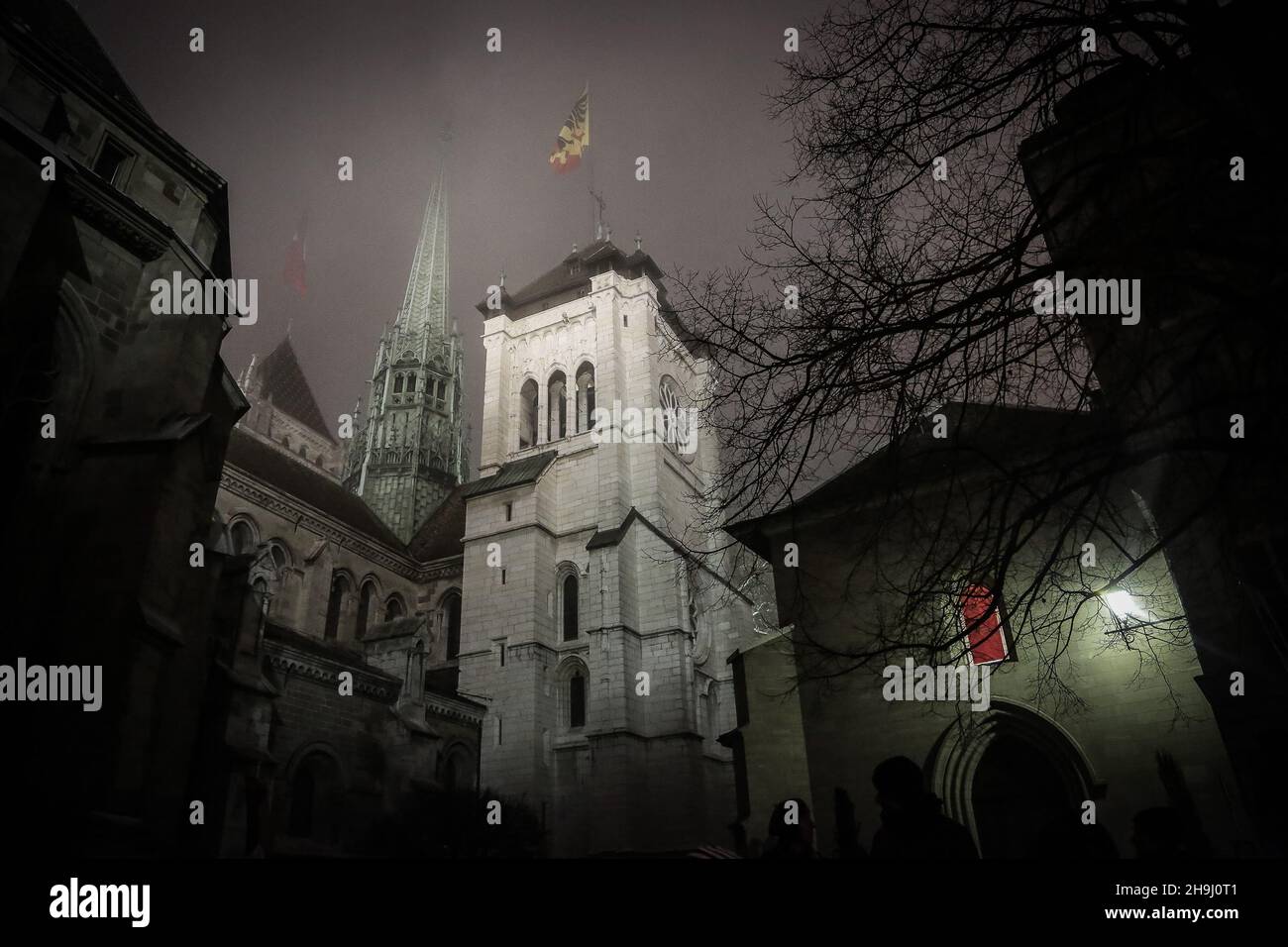 Scenes from the 2013 Escalade procession in Geneva, Switzerland. The ...