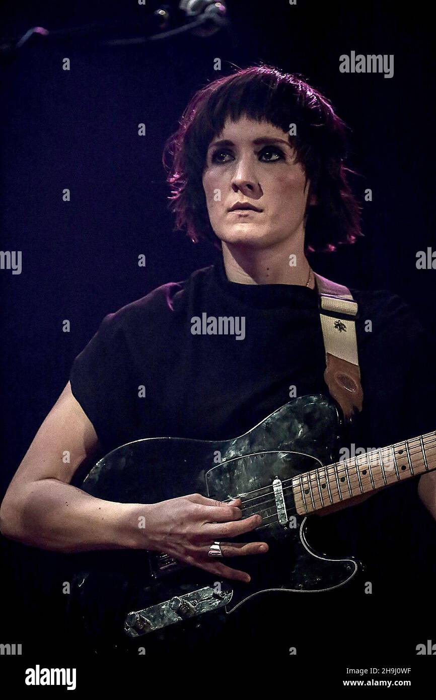 Cate le Bon and her band live on stage at the Islington Assembly Hall Stock Photo - Alamy