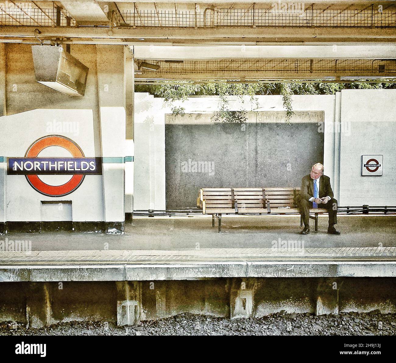 Northfields station hi-res stock photography and images - Alamy