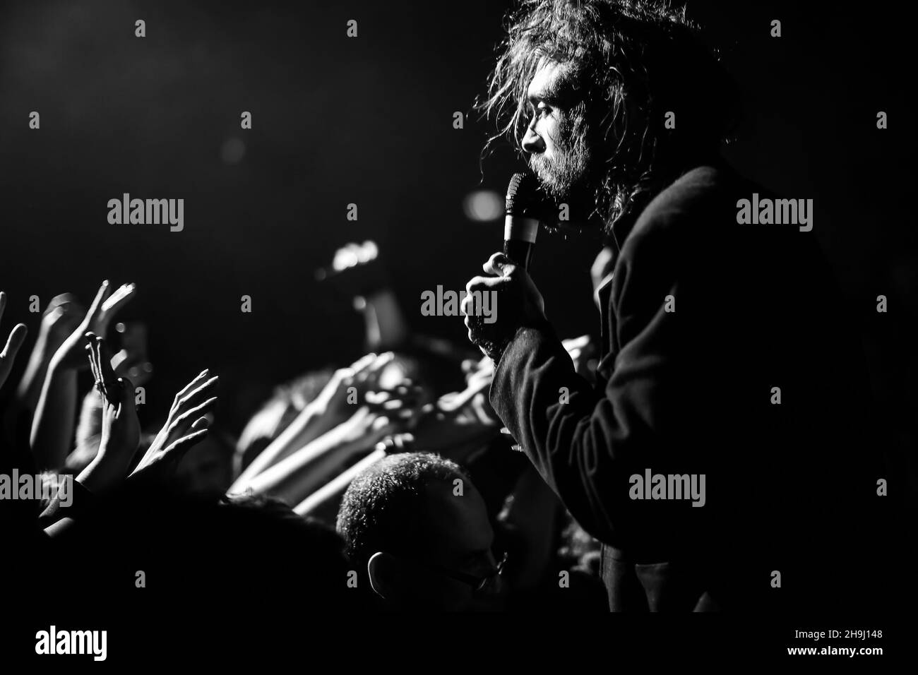 Edward Sharp and the Magnetic Zeros live on stage at Brixton O2 Academy ...