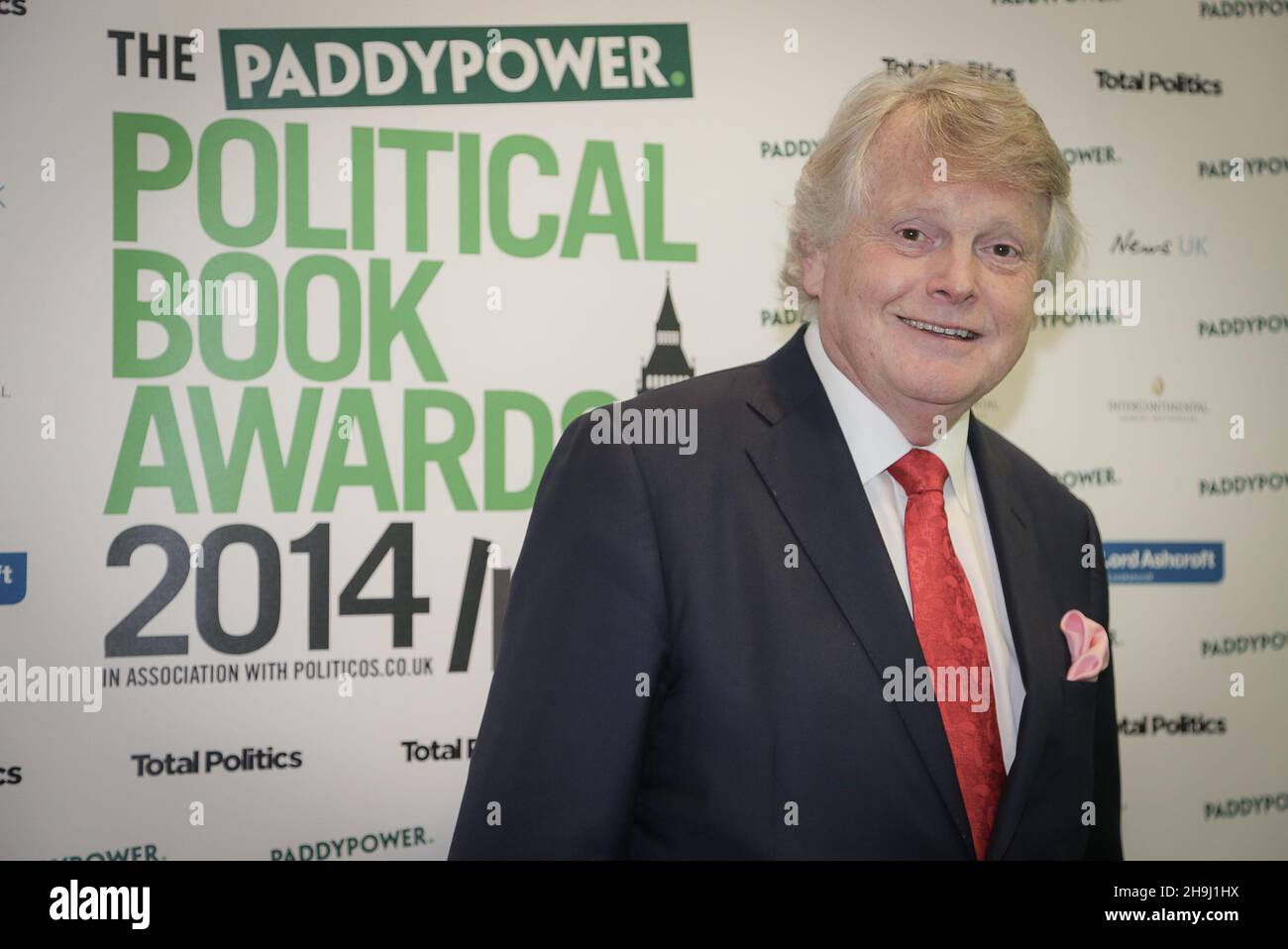 Michael Dobbs, winner of a Lifetime Achievement Award at the Paddy ...