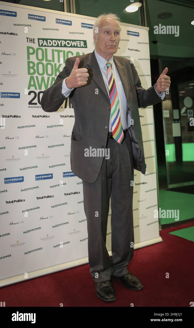 Peter Snow at the Paddy Power Political Book Awards 2014 held at the ...