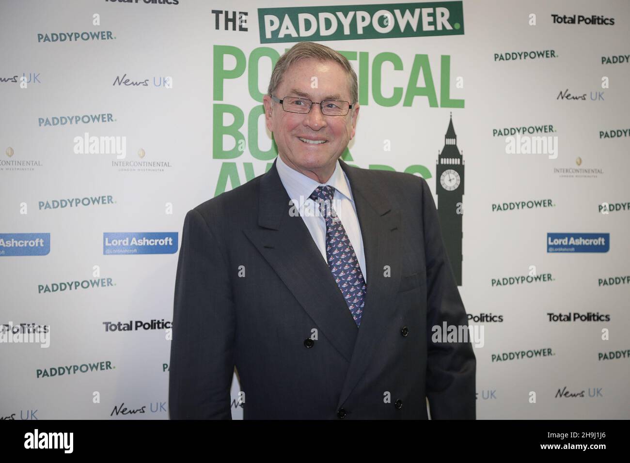 Gerald Howarth at the Paddy Power Political Book Awards 2014 held at ...