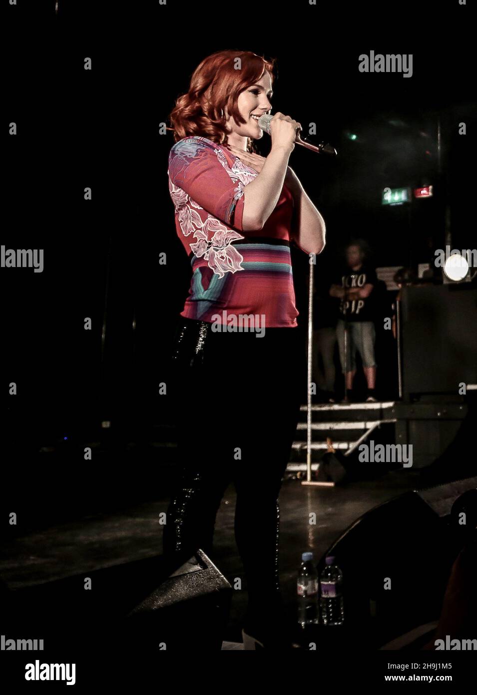 Katy B live on stage at KOKO in London Stock Photo - Alamy