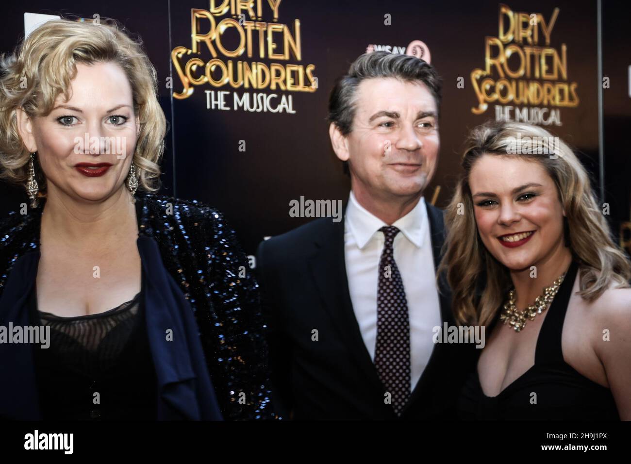 Gylnis Barber and Michael Brandon on the red carpet at the opening ...