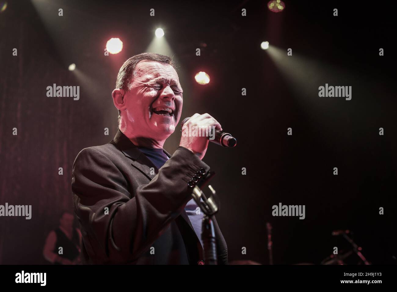 Duncan Campbell of UB40 performing live on stage at the O2 Shepherds ...