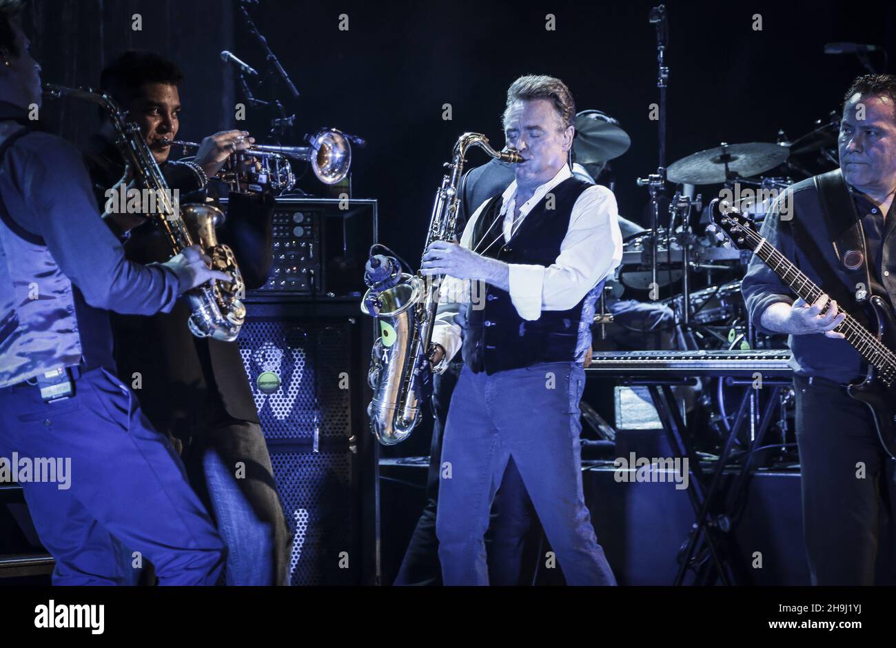 UB40 performing live on stage at the O2 Shepherds Bush Empire in London ...