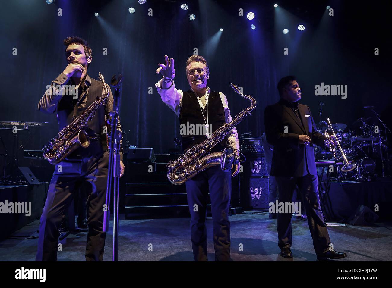 UB40 performing live on stage at the O2 Shepherds Bush Empire in London ...