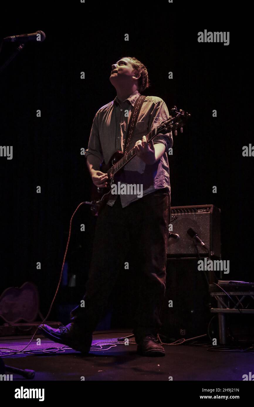 David Tattersal of The Wave Pictures live on stage at the Islington ...