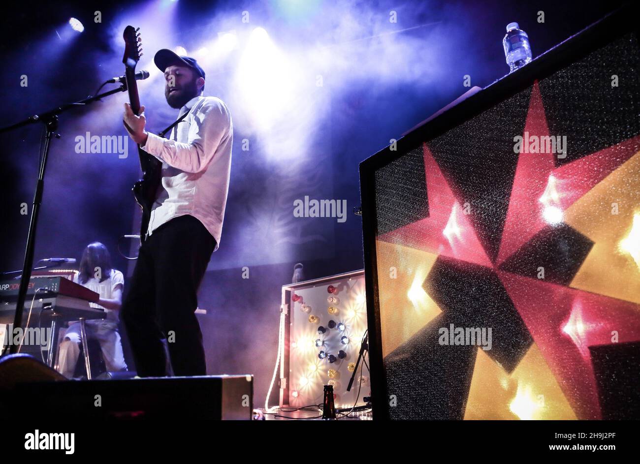 Archie Bronson Outfit performing live on stage at the Islington ...