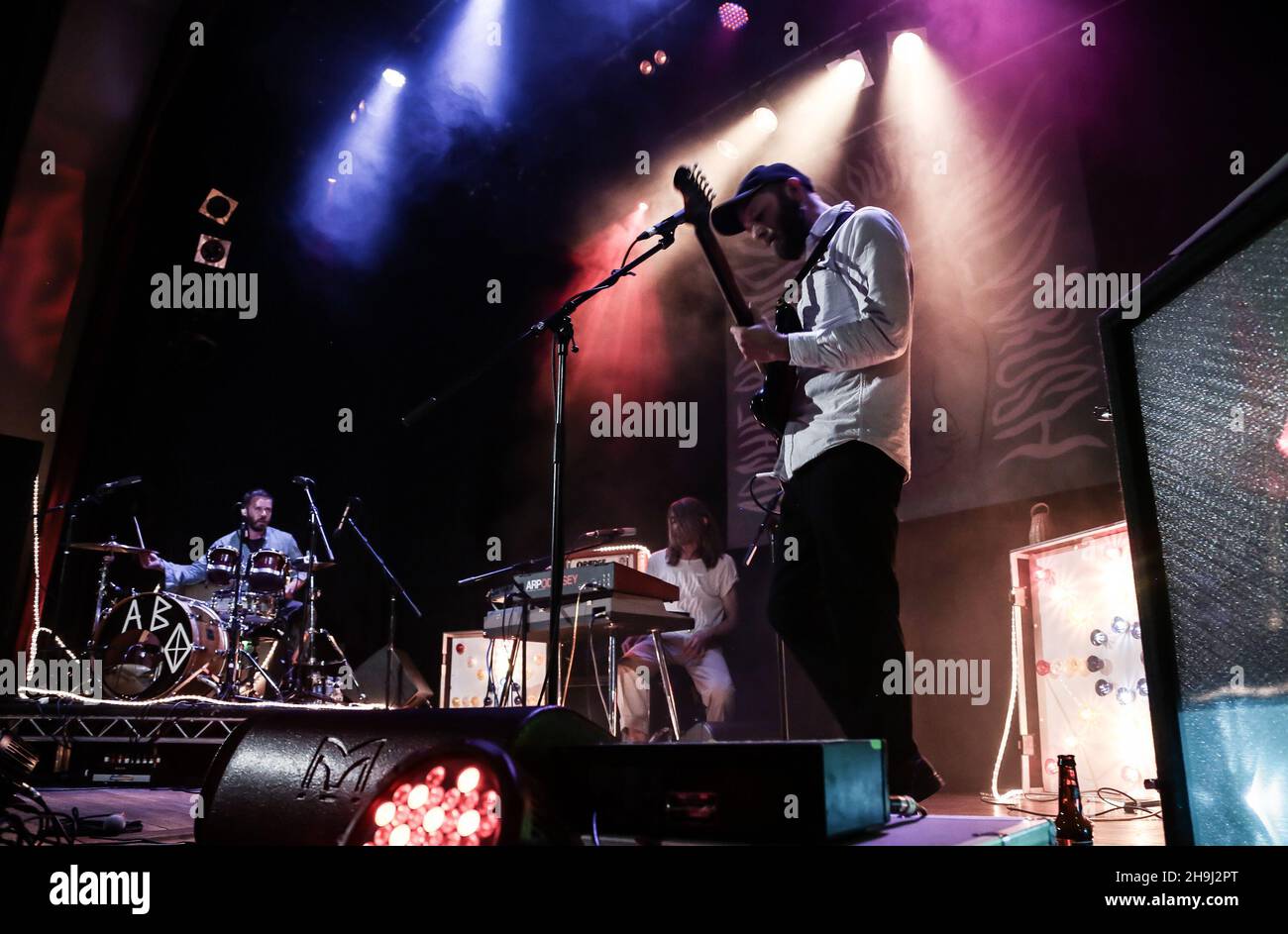 Archie Bronson Outfit performing live on stage at the Islington ...