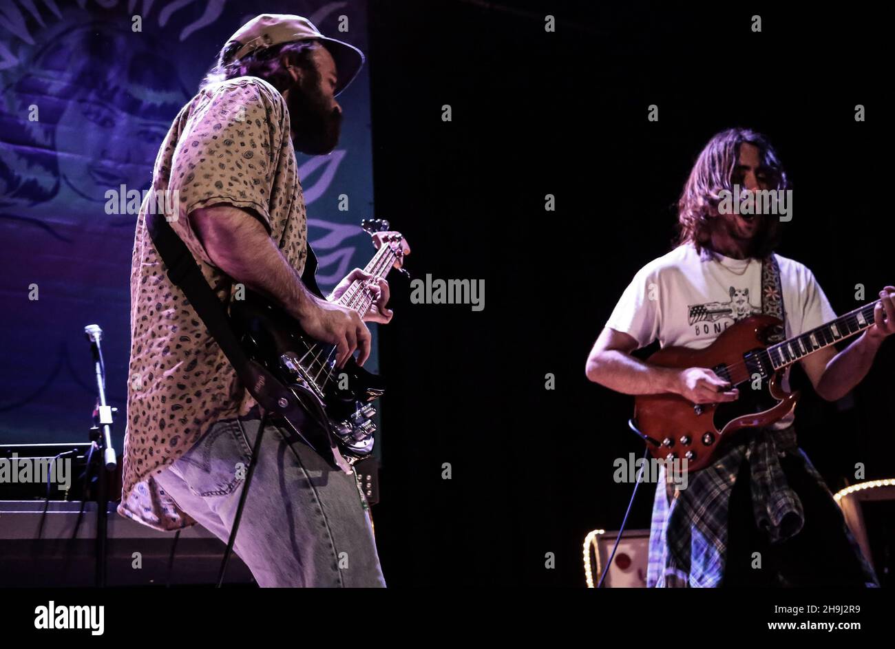 Theo Verney supporting Archie Bronson Outfit at Islington Assembly Hall ...