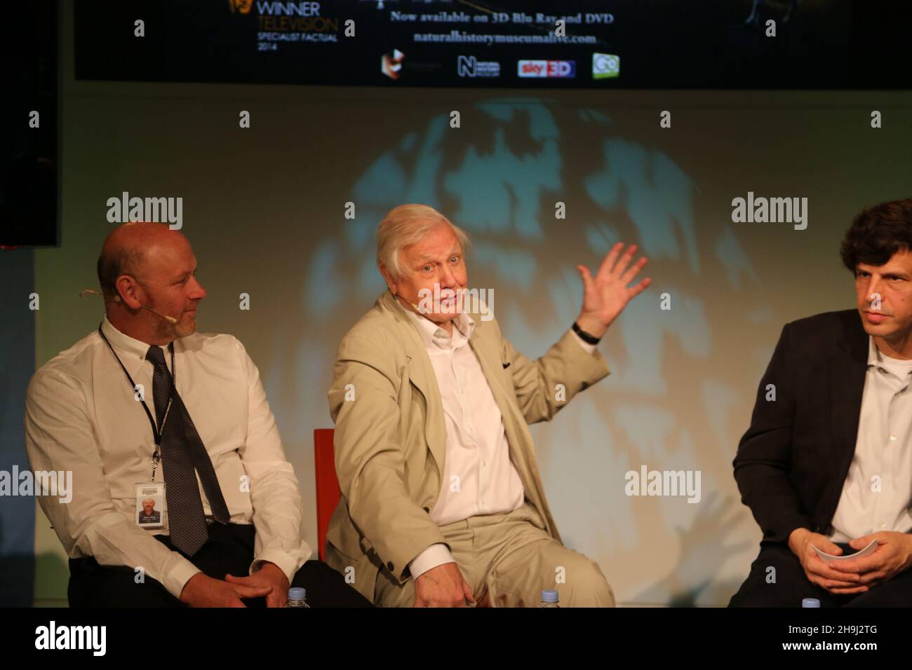 Sir David Attenborough, Anthony Geffen (CEO of Atlantic Productions, on ...