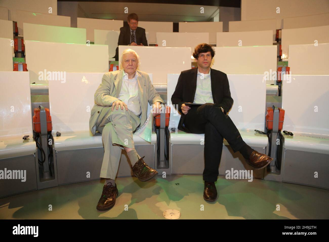Anthony Geffen, CEO of Atlantic Productions with Sir David Attenborough ...