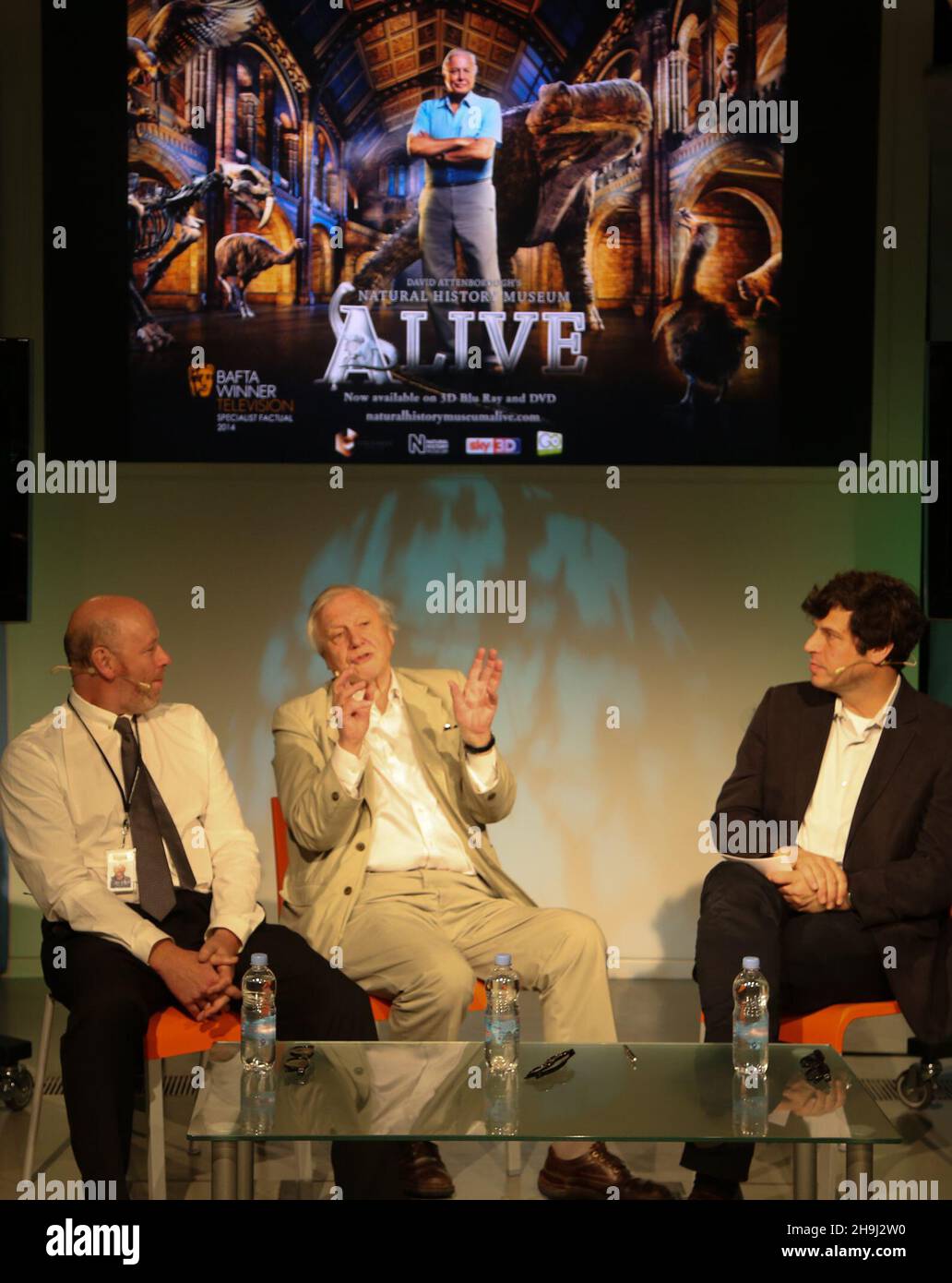 Sir David Attenborough, Anthony Geffen (CEO of Atlantic Productions, on ...