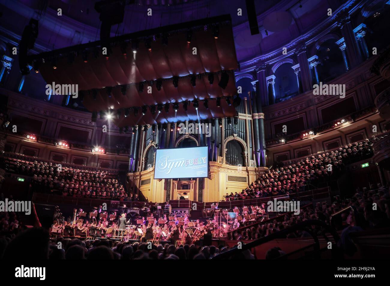 General view of Parkinson UK Presents: Symfunny at the Royal Albert ...