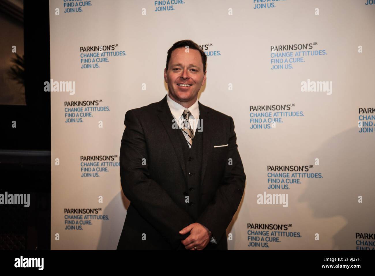 John Cameron before going on stage at Parkinson UK Presents: Symfunny ...