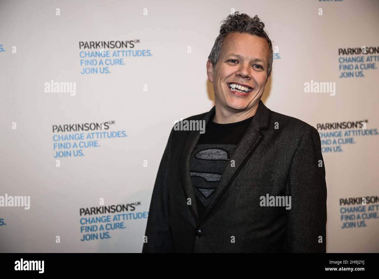 Rob Deering before going on stage at Parkinson UK Presents: Symfunny at ...